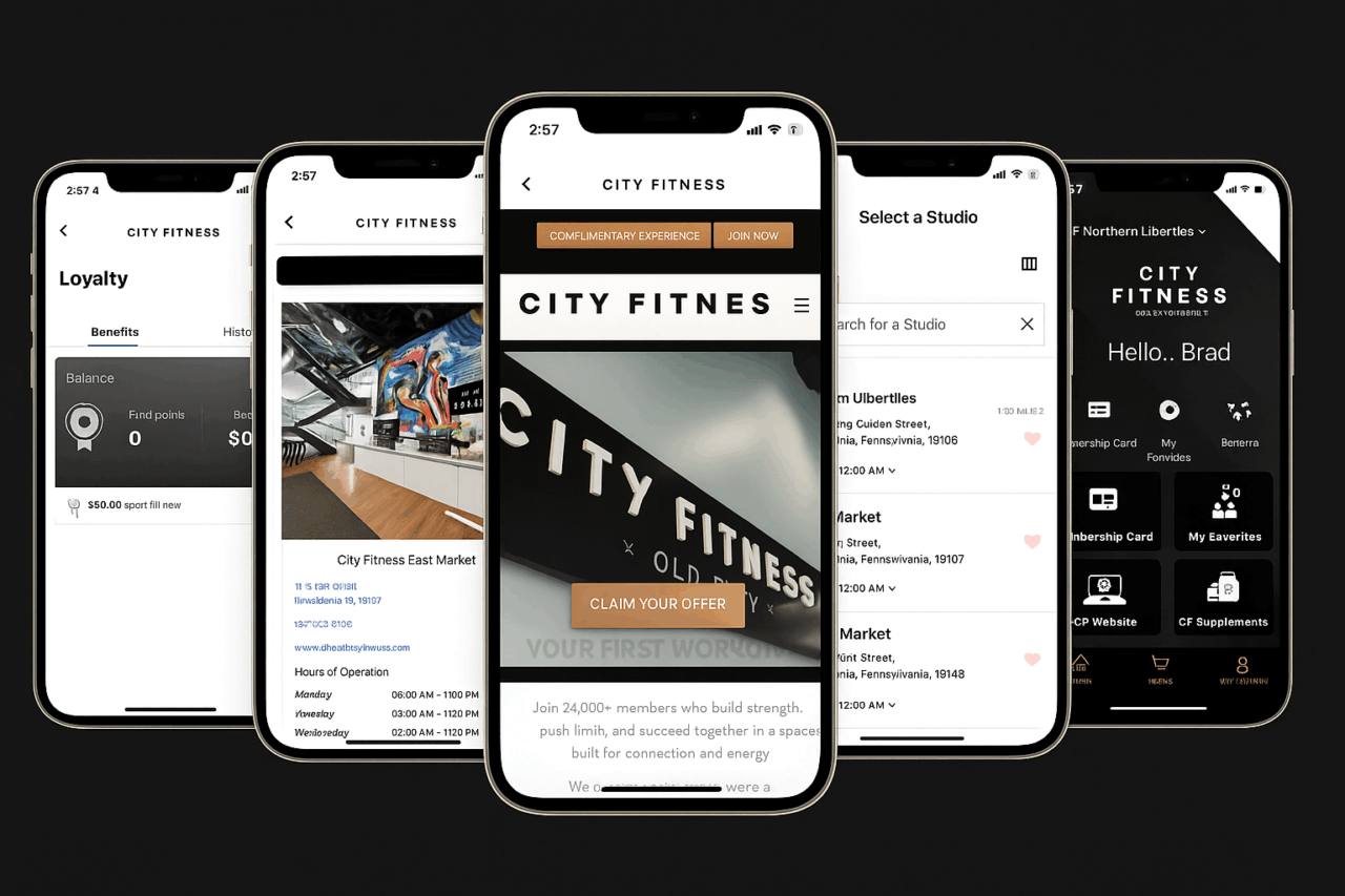 App Download - City Fitness